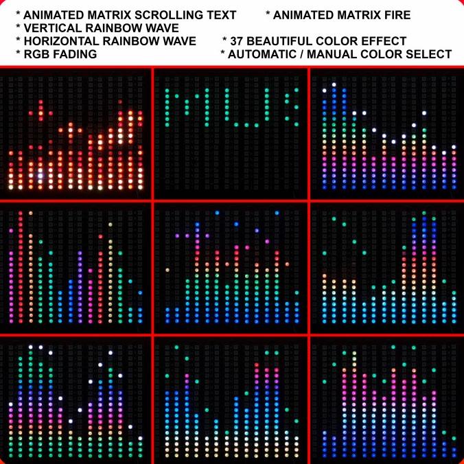 Jual New Produk Spectrum Analyzer Modul Dms-314 V3 14 Band Music ...