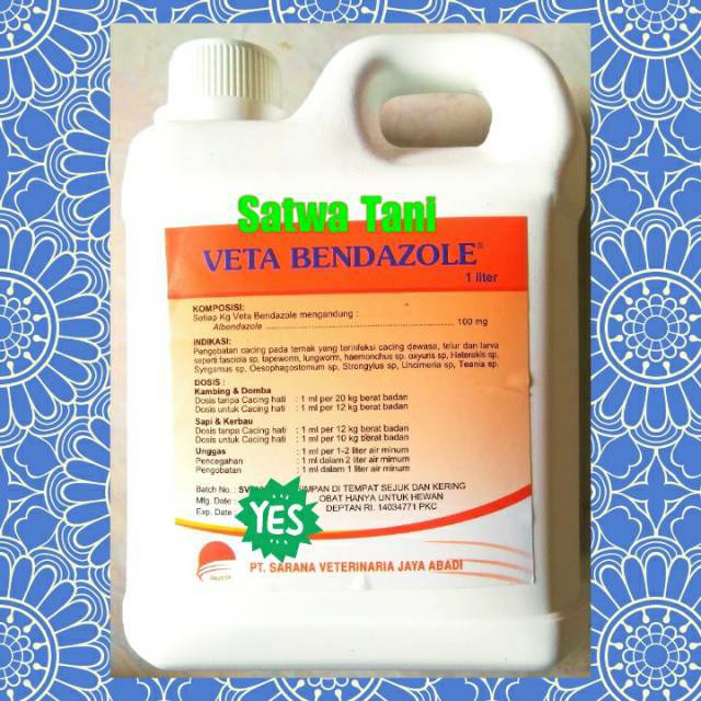 Jual Veta Bendazole 1 liter | Shopee Indonesia