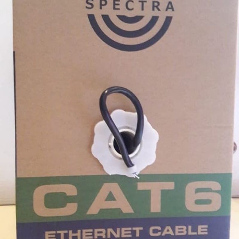 Jual Kabel Lan FTP CAT6 Spectra 305M (Outdoor) CAT 6 | Shopee Indonesia