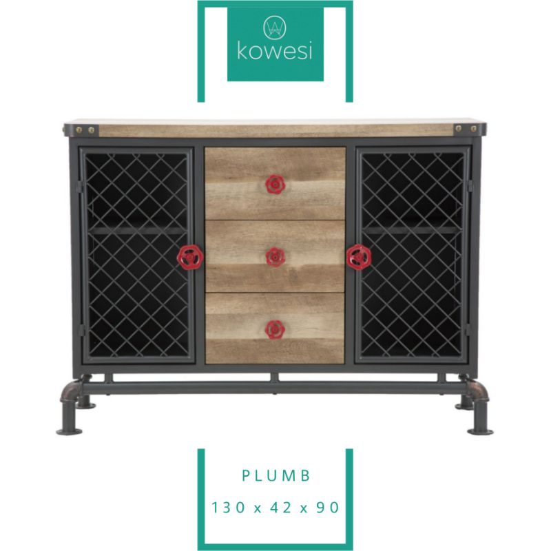 Jual Meja Bufet Besi Industrial Termurah Plumb Buffet Table | Shopee ...