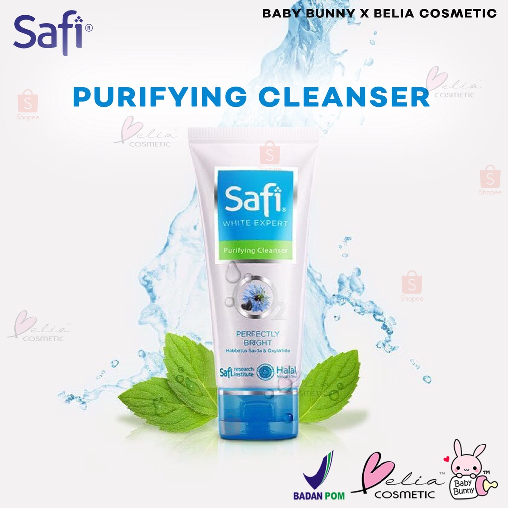 Jual BELIA SAFI White Expert Purifying Cleanser 50g 100g (sabun cuci ...