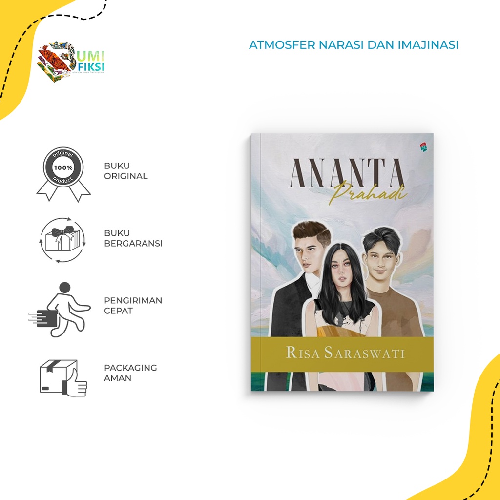 Jual Buku Novel - Ananta Prahadi - Risa Saraswati - Penerbit Bukune ...