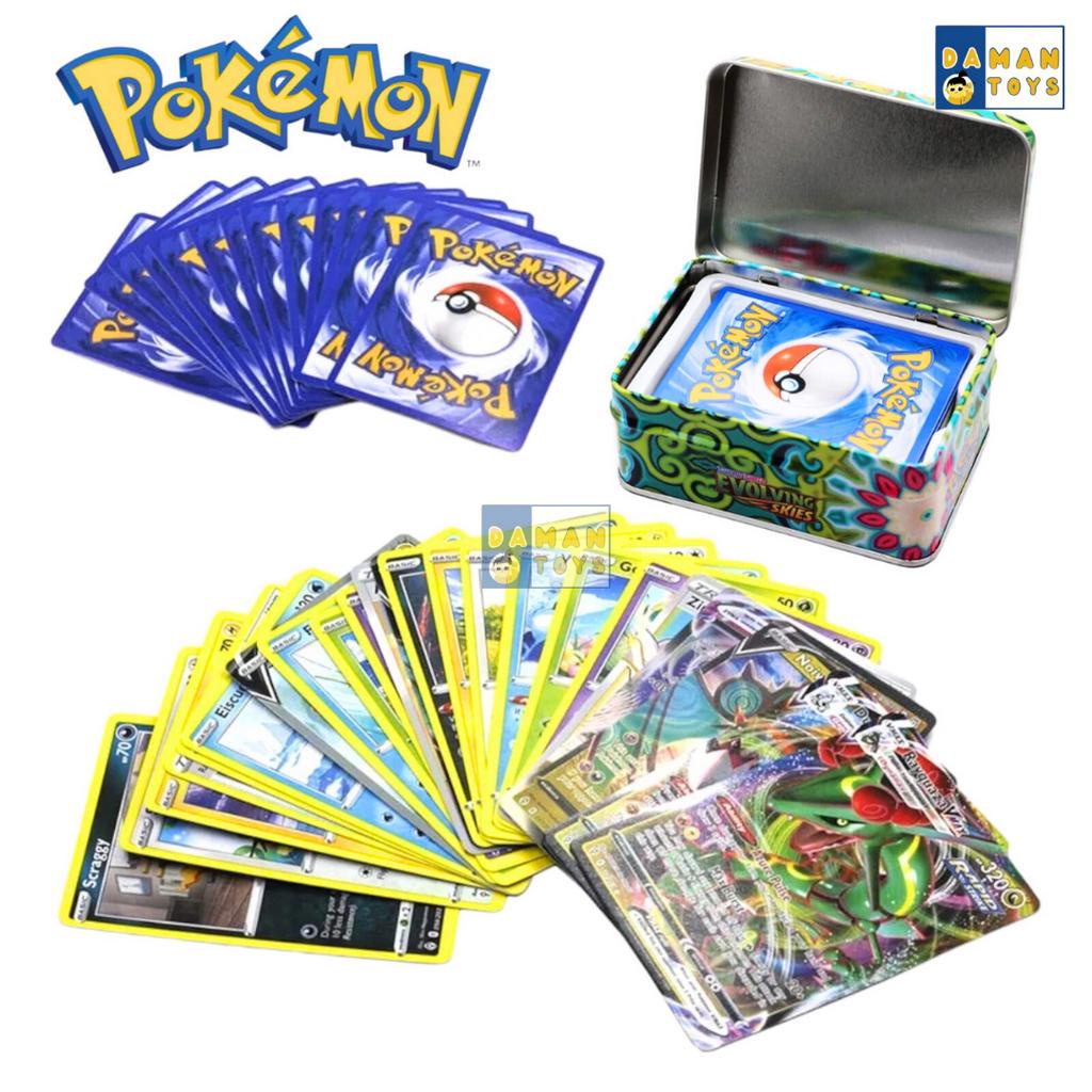 Jual 42pcs Kartu Pokemon Kaleng 1 Box Pack | Shopee Indonesia