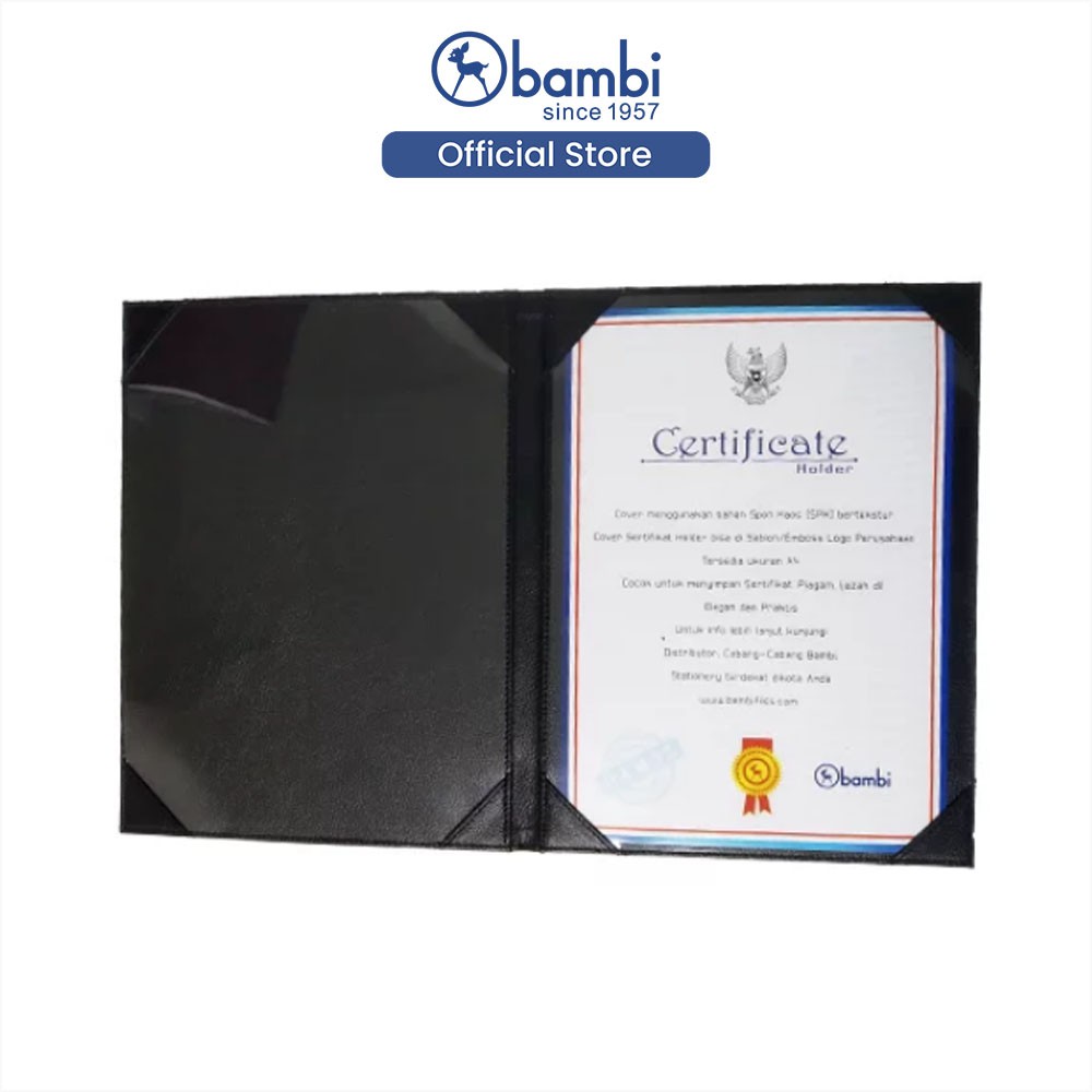 Jual Bambi Document Map Sertifikat A4 Edisi Classic All Colour Original ...