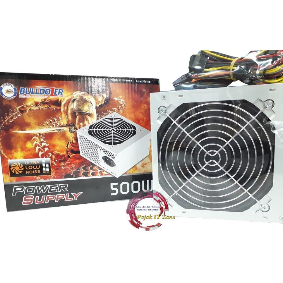 Jual Power Supply PSU BULLDOZER New 500WATT 500 W 500 Watt | Shopee ...