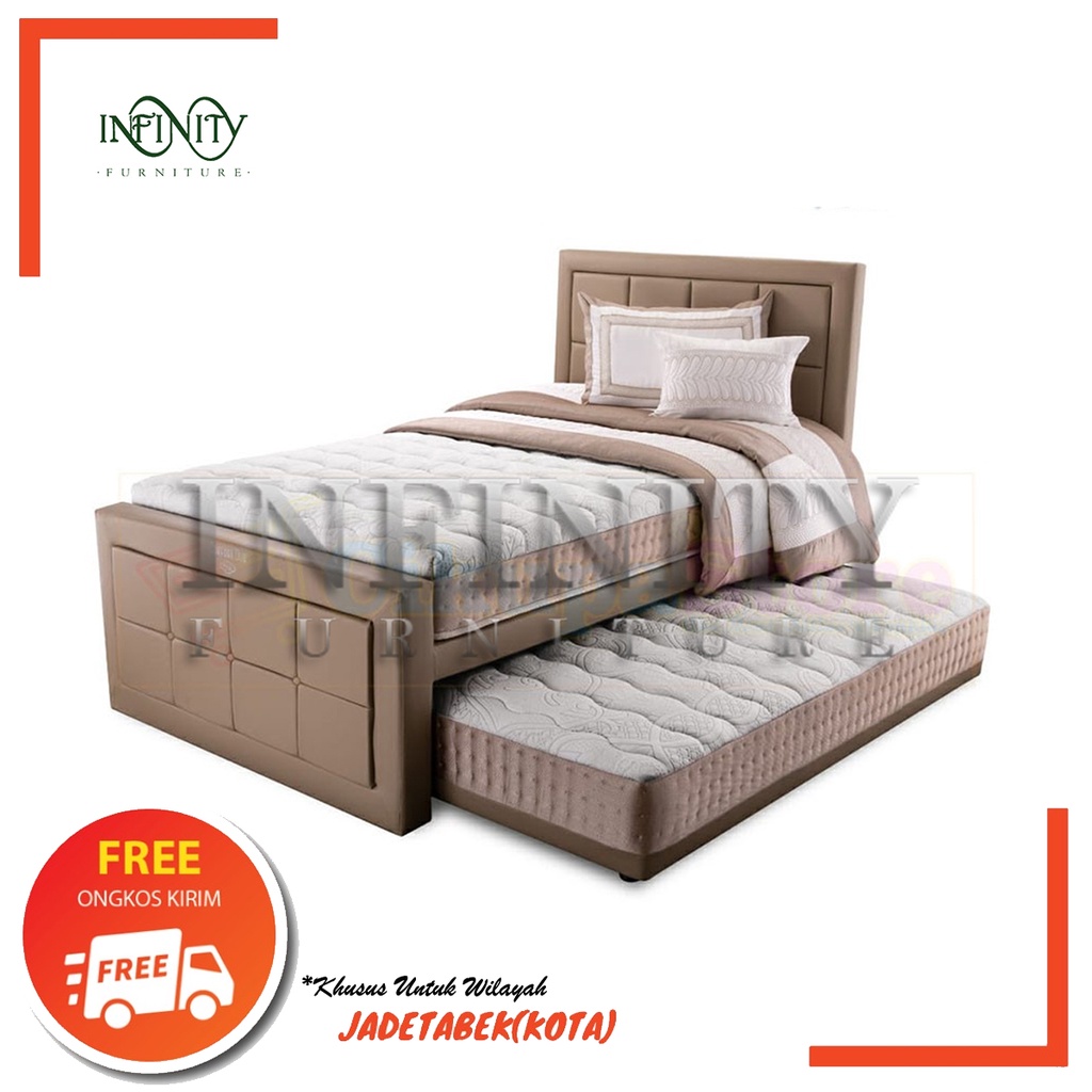 Jual Comforta Spring Bed 3 in 1 Comfort Duo Full Set | Shopee Indonesia