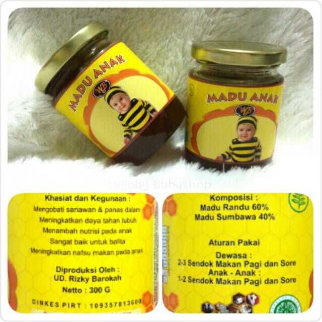 Jual madu anak asli randu sumbawa kids balita toddler honey vitamin ...