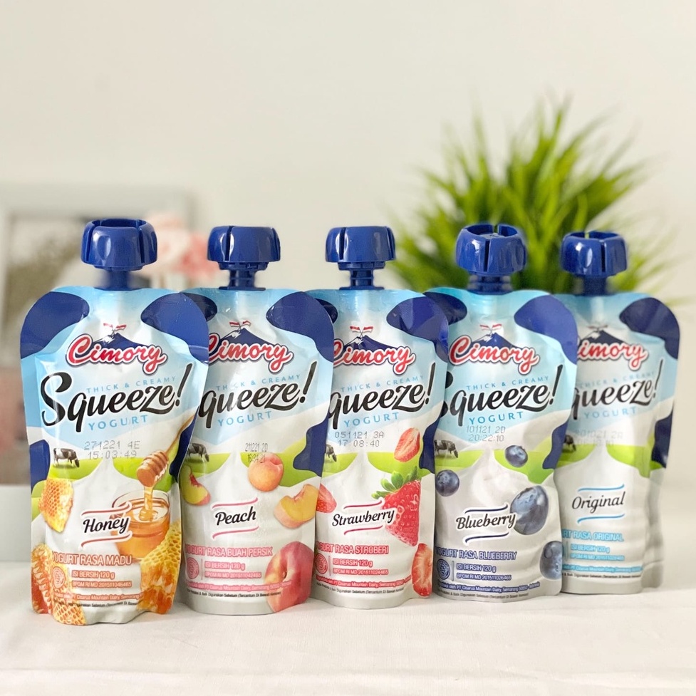 Jual Cimory Yogurt Squeeze 120 ml ED Agustus 2024 | Shopee Indonesia