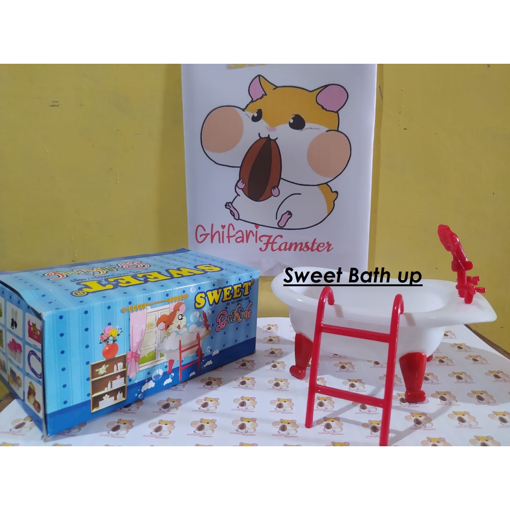Jual Mainan Hamster Bathtub / Tempat Mandi Hamster - Sweet Bathtub ...