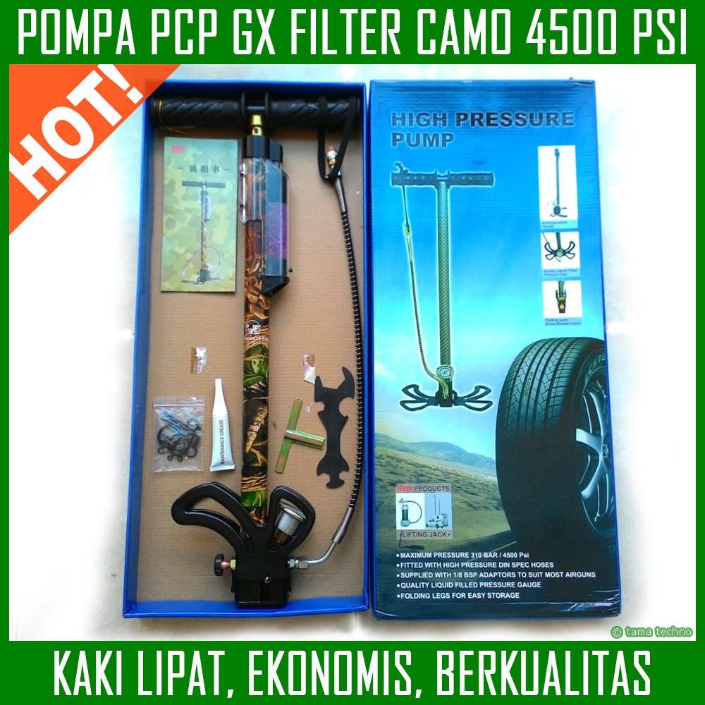 Jual Pompa Sengin PCP GX Filter Camo - Hillpump High Pressure Pump ...