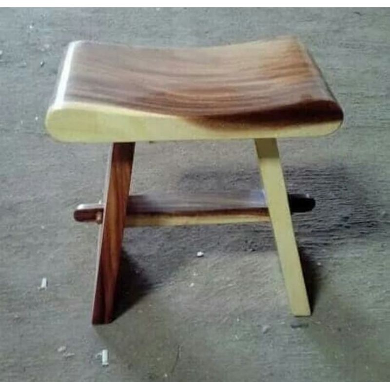Jual KURSI STOOL KAYU SUAR | Shopee Indonesia