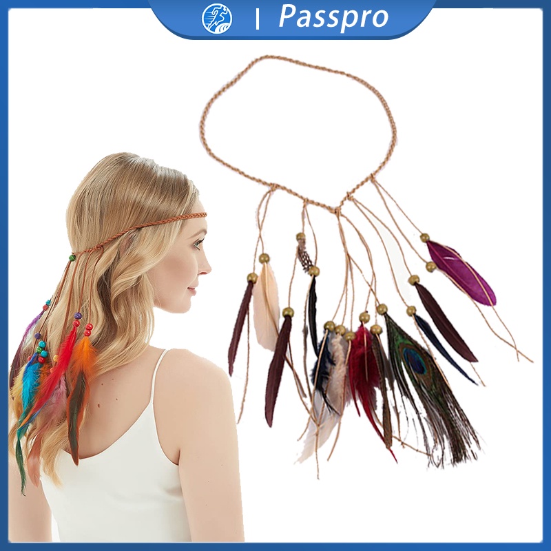 Jual Hiasan Rambut Bohemian Hiasan Kepala Indian Style Bohemian Boho ...