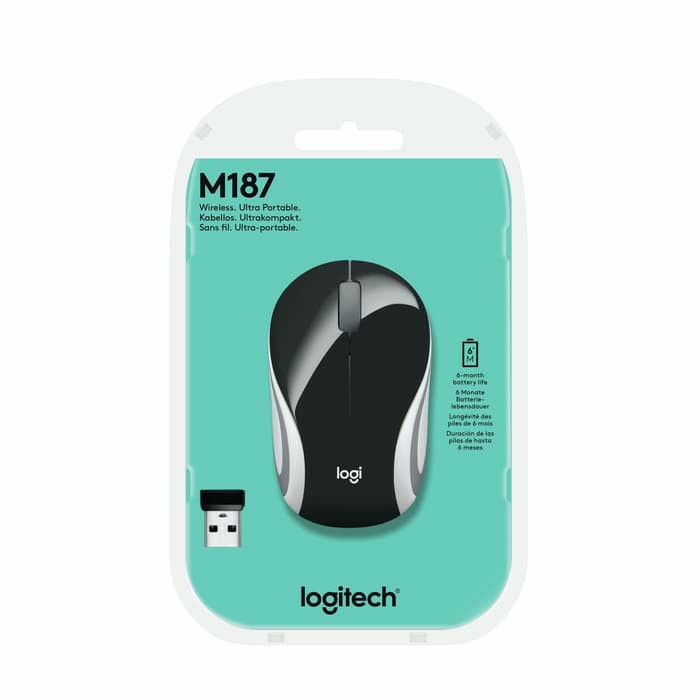 Jual Mouse Wireless Logitech M187 Logitech mouse Wireless New Original ...