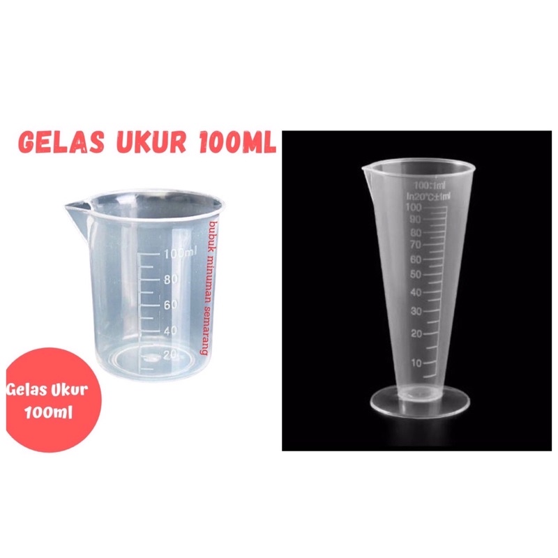 Jual Gelas takar gelas ukur 100ml plastik Gelas Kerucut | Shopee Indonesia