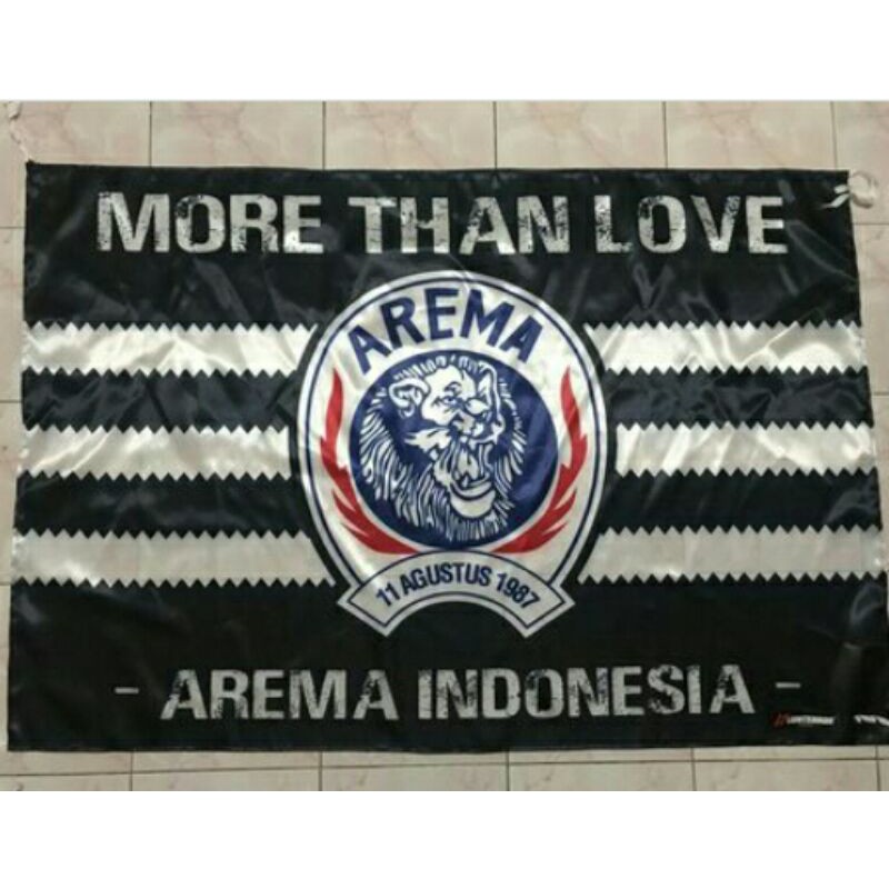 Jual bendera arema more than love | Shopee Indonesia