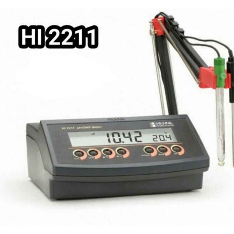 Jual HI 2211 Bench Top pH & mV Meter HI2211 | Shopee Indonesia