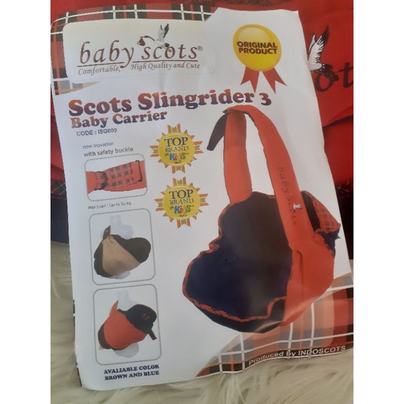 Jual Gendongan Scots Slingrider 3 ISG003 | Shopee Indonesia