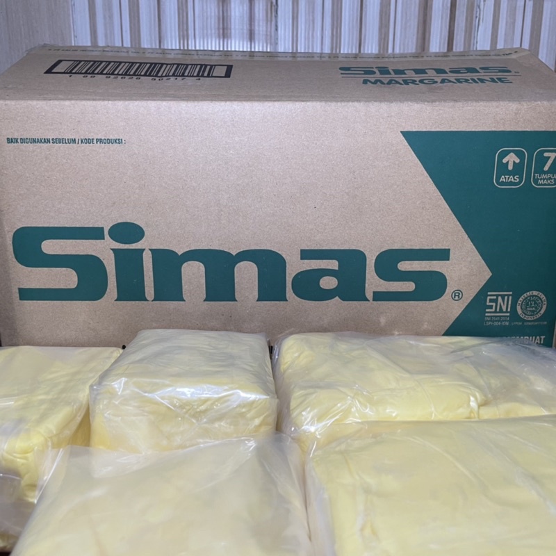 Jual Simas Margarine / Margarin Simas 850gr / 1Kg [Exp Maret 2023 ...