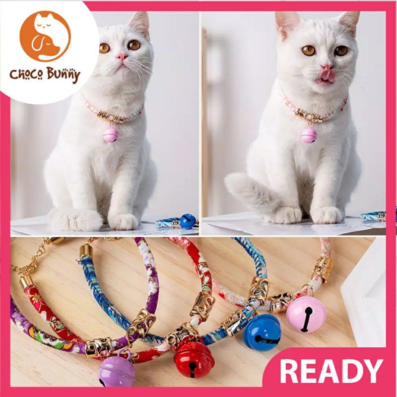 Jual Kalung Kucing Anjing Model Jepang Pet Collar Aksesoris Hewan Dog ...