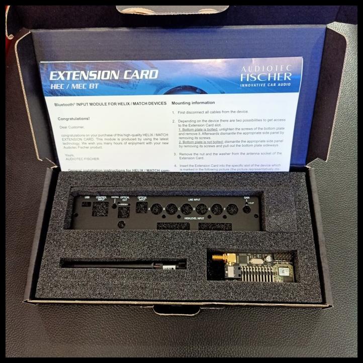 Jual Bluetooth Input Helix Dsp (Hec Bt Module) Original Resmi | Shopee ...