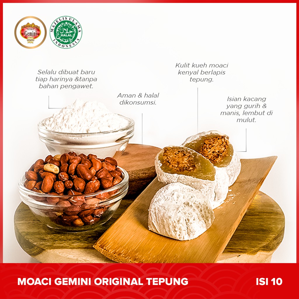 Jual Gemini - Moaci Gemini Semarang Original Tepung Isi 10 | Shopee ...