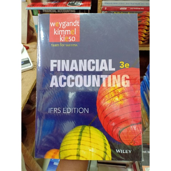 Jual financial accounting 3e ifrs edition weygandt kimmel kieso wiley ...