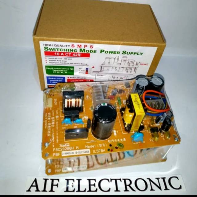Jual Kit SMPS model 2 Tingkat 10A CT 42V | Shopee Indonesia