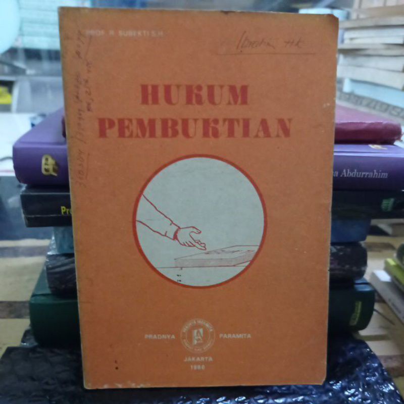 Jual BUKU HUKUM PEMBUKTIAN SUBEKTI | Shopee Indonesia Jual BUKU HUKUM PEMBUKTIAN SUBEKTI | Shopee Indonesia