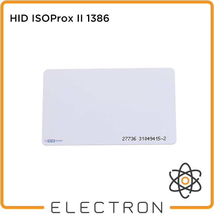 Jual HID ISOProx II 1386 Original Card Kartu Akses Absensi RFID ...