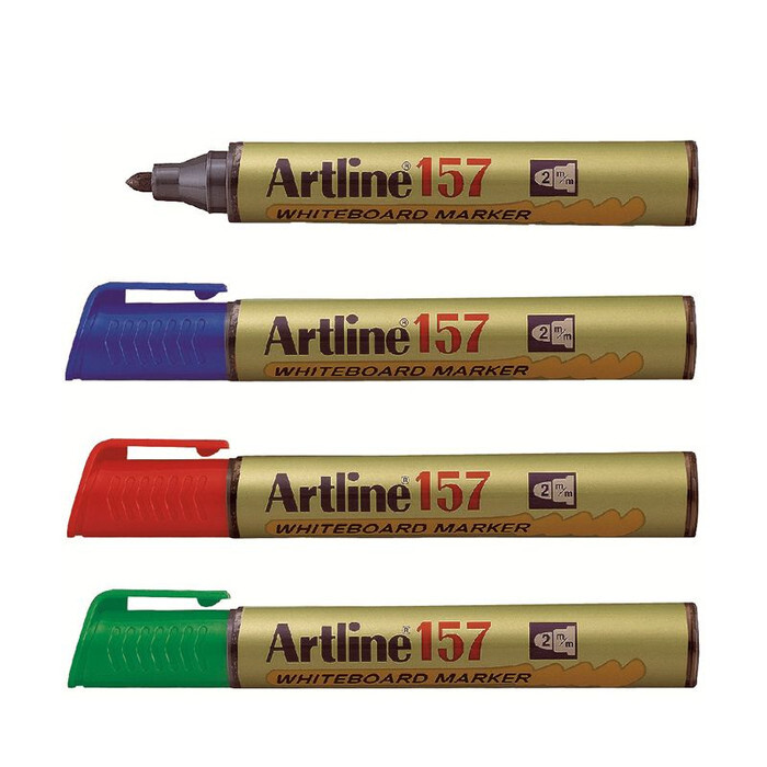 Jual ARTLINE Spidol Whiteboard Marker EK-157 2.0 mm | Shopee Indonesia
