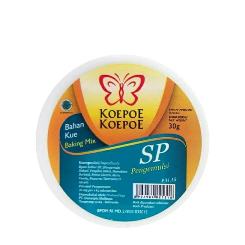 Jual koepoe koepoe Baking Mix SP Pengemulsi 30gr | Shopee Indonesia