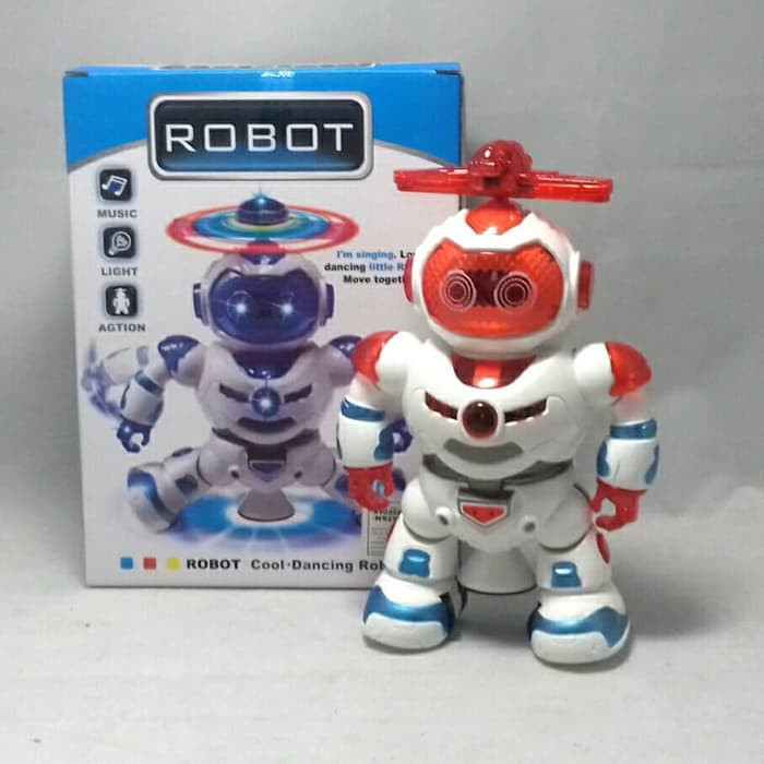 Jual Robot Cool Dancing Smart Robot Dance 0666 Merah | Shopee Indonesia