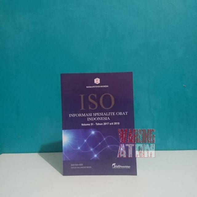 Jual Buku ISO Informasi Spesialite Obat Indonesia Vol 51 2017 s/d 2018 ...