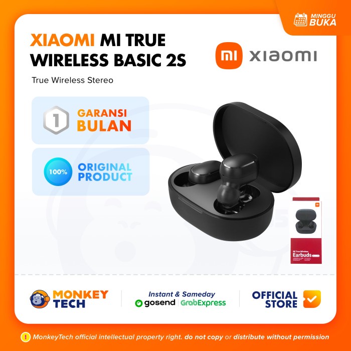 Jual Mudah Xiaomi Mi True Wireless Earbuds Basic 2S Gaming Mode New Version Hemat | Shopee Indonesia