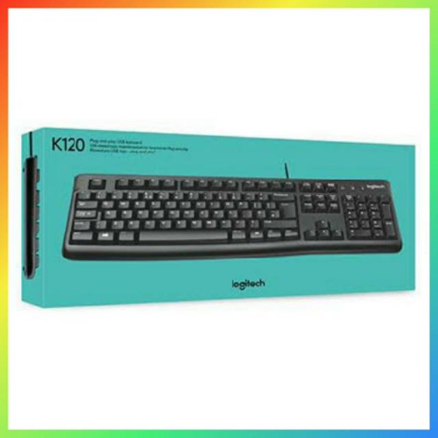 Jual Logitech K120 USB KEYBOARD WIRED | Shopee Indonesia