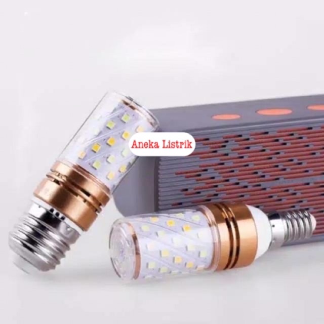 Jual LAMPU LED 3 WARNA CAHAYA (PUTIH, KUNING, & WARM WHITE) 12W FITTING ...