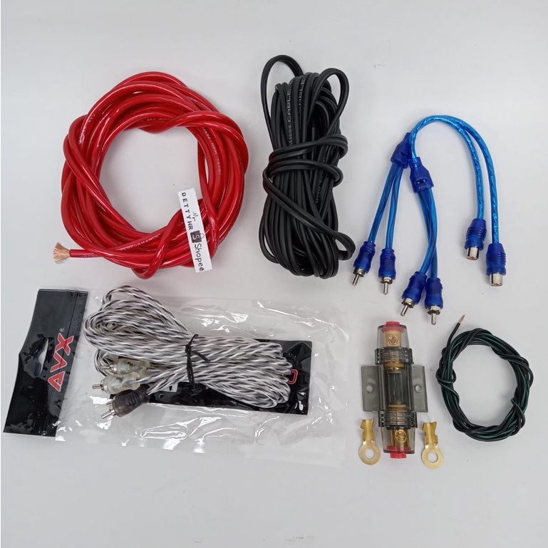 Jual Paket Kabel full set audio mobil high quality | Shopee Indonesia