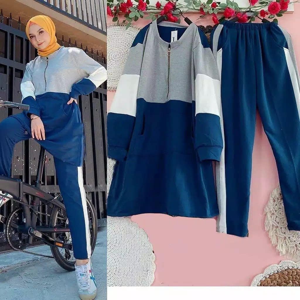 Jual [ COD ] Set Jumbo / Setelan baju olahraga wanita jumbo /setelan baju olahraga wanita ...