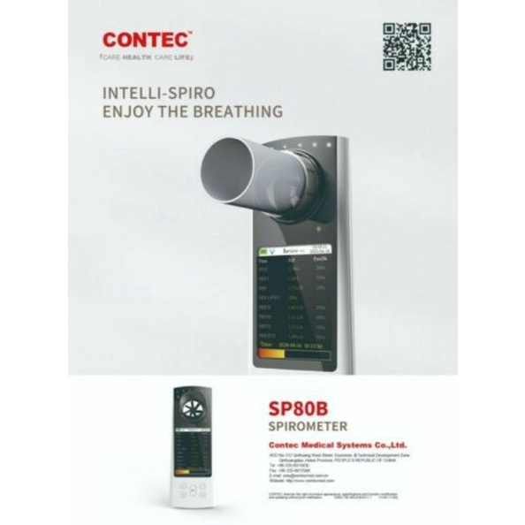 Jual SP80B Bluetooth Digital Spirometer Lung Function Breathing ...