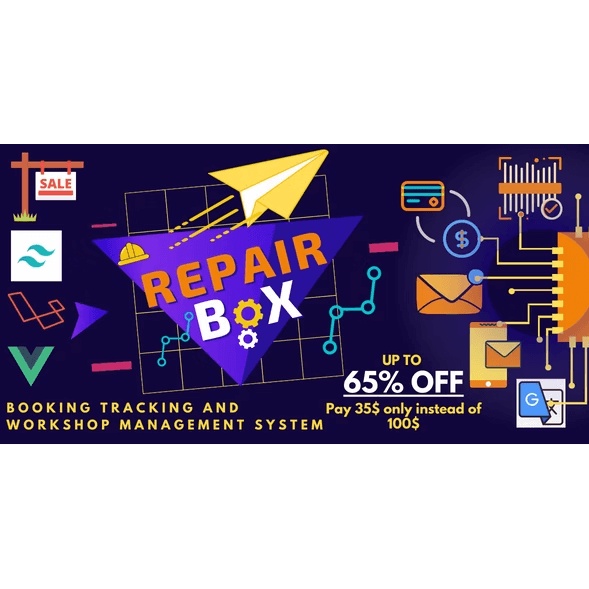 Jual Repair box – Repair booking,tracking and workshop management ...