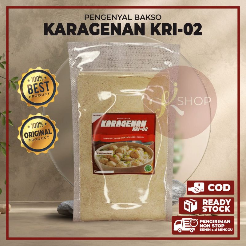 Jual KARAGENAN KRI-02 20gr pengenyal bakso / Ekstrak Rumput laut ...