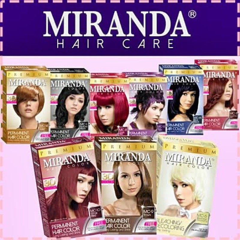 Jual Miranda Hair Color 30ml | Shopee Indonesia