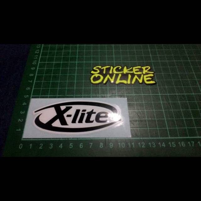Jual Sticker cutting cutting sticker logo helm helmet xlite | Shopee ...