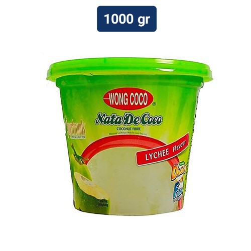 Jual WONG COCO Nata De Coco Rasa Lychee 1 Kg | Shopee Indonesia