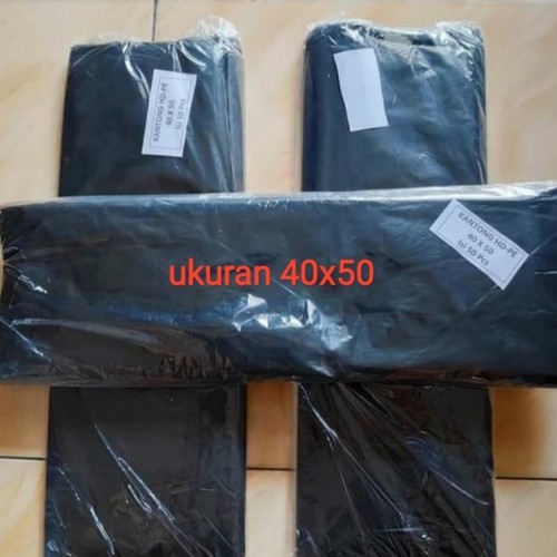Jual plastik sampah hitam 40x50,trash bag hitam(isi 30 bks) | Shopee ...
