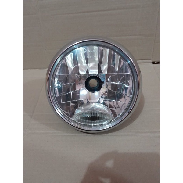 Jual Headlamp Lampu Depan Yamaha Vixion old lama copota original Lampu Bulat | Shopee Indonesia