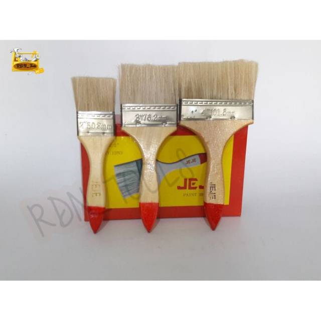 Jual Kuas Cat / Kuas Cat 1" , 2" , 2-1/2" , 3" | Shopee Indonesia