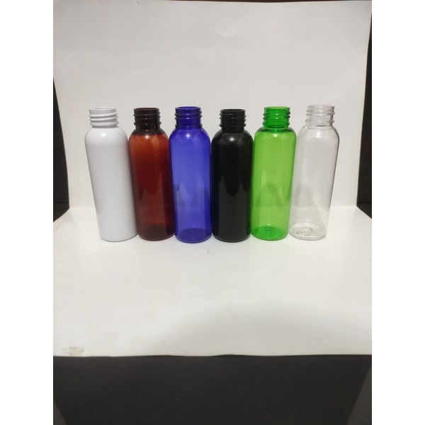 Jual Botol pet 100 ml/botol br varian warna/botol plastik | Shopee ...