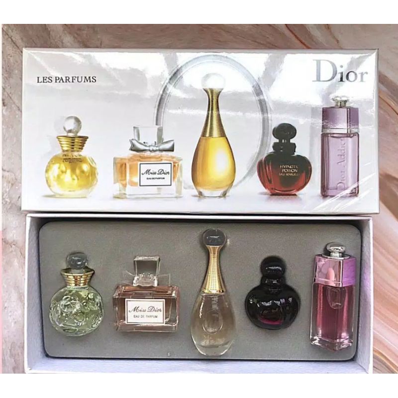 Jual Parfume Miniature Dior Gift set | Shopee Indonesia