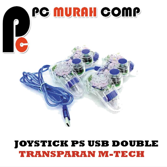 Jual Game Pad Double M-tech Mt-830d Transparan | Shopee Indonesia